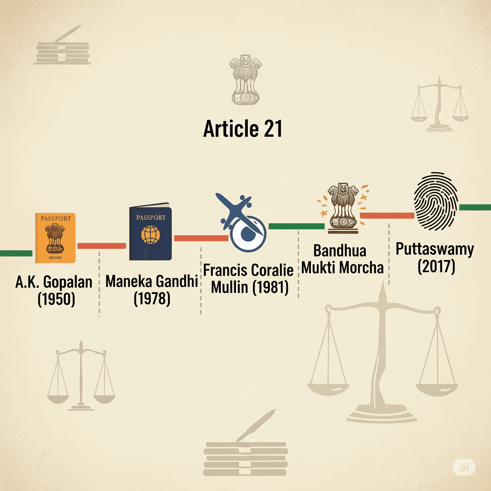 Article 21: A Living Right under the Indian Constitution