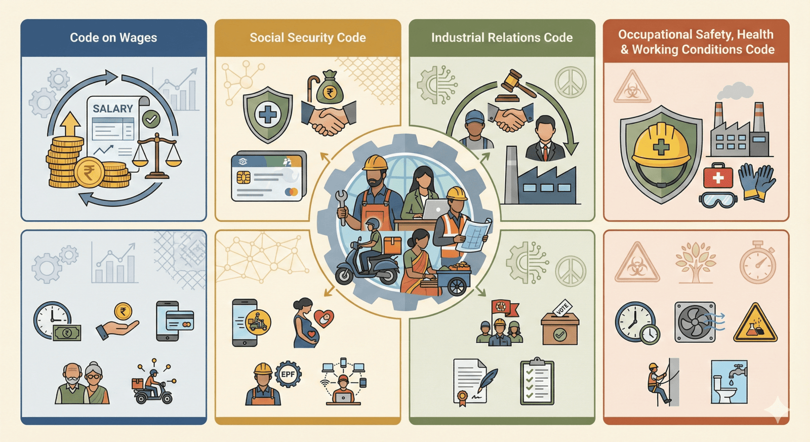 The New Labour Codes of 2025 : A Overview